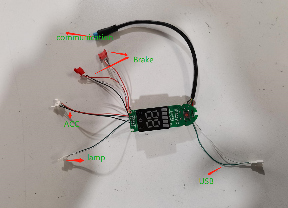 Armaturenbrett des E Scooter E9/E9pro/E9MAX/E9TMAX | Circooter